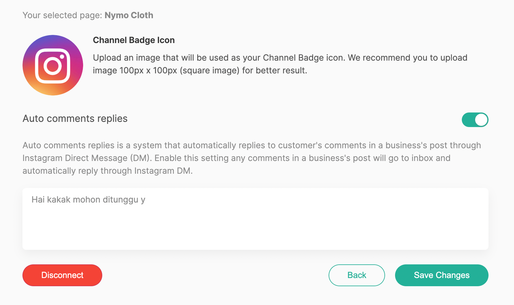 Respon Comment di Instagram secara Otomatis