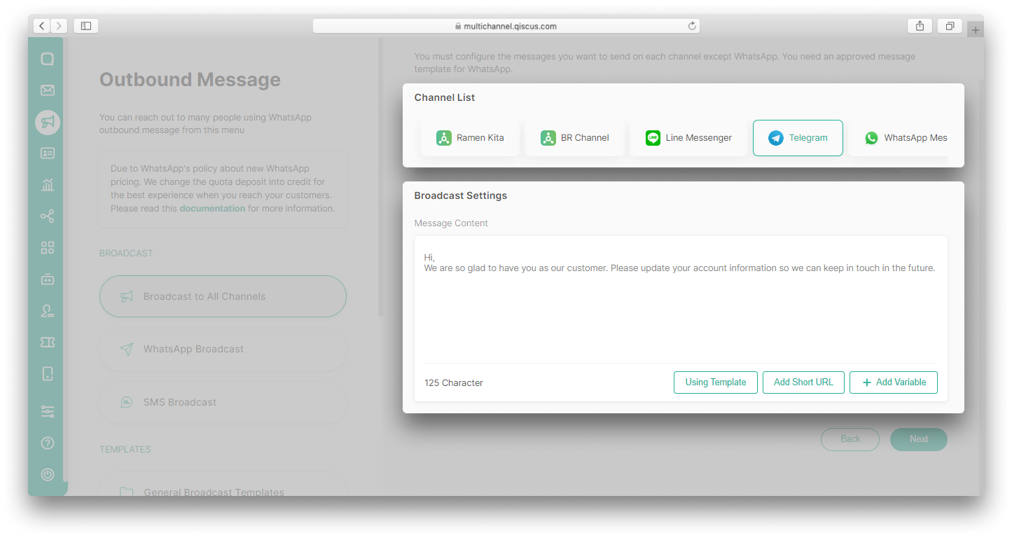 Kirim Broadcast Message ke Semua Saluran Komunikasi, Lebih Efisien ...