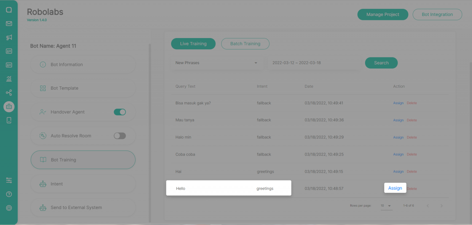 Melatih Chatbot dengan Fitur Training Bot di Qiscus Robolabs