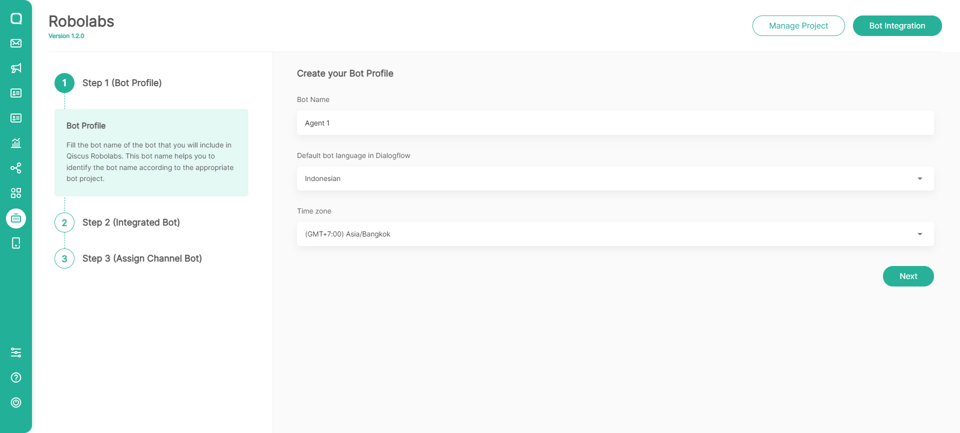 Qiscus Robolabs Tutorial Membuat Chatbot Dalam 5 Menit Qiscus 4360
