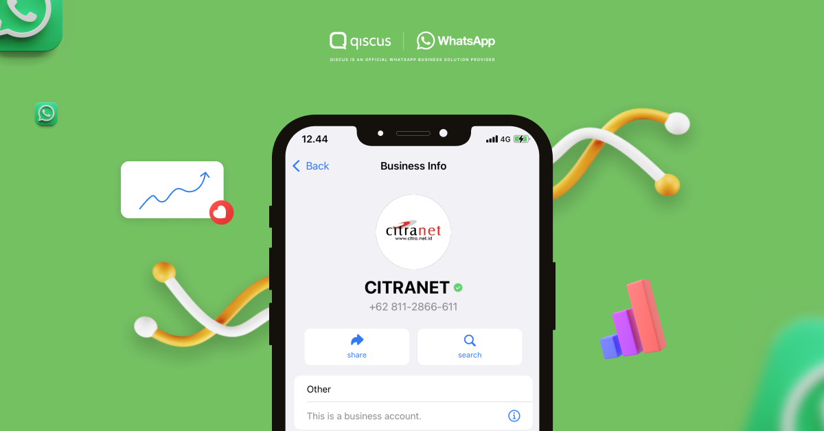 Citranet: Trafik Naik 3 Kali Lipat dengan WhatsApp Business API - Qiscus