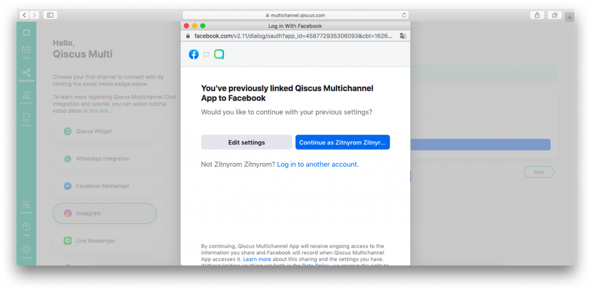 Messenger API for Instagram Tutorial to Integrate with Multichannel Chat