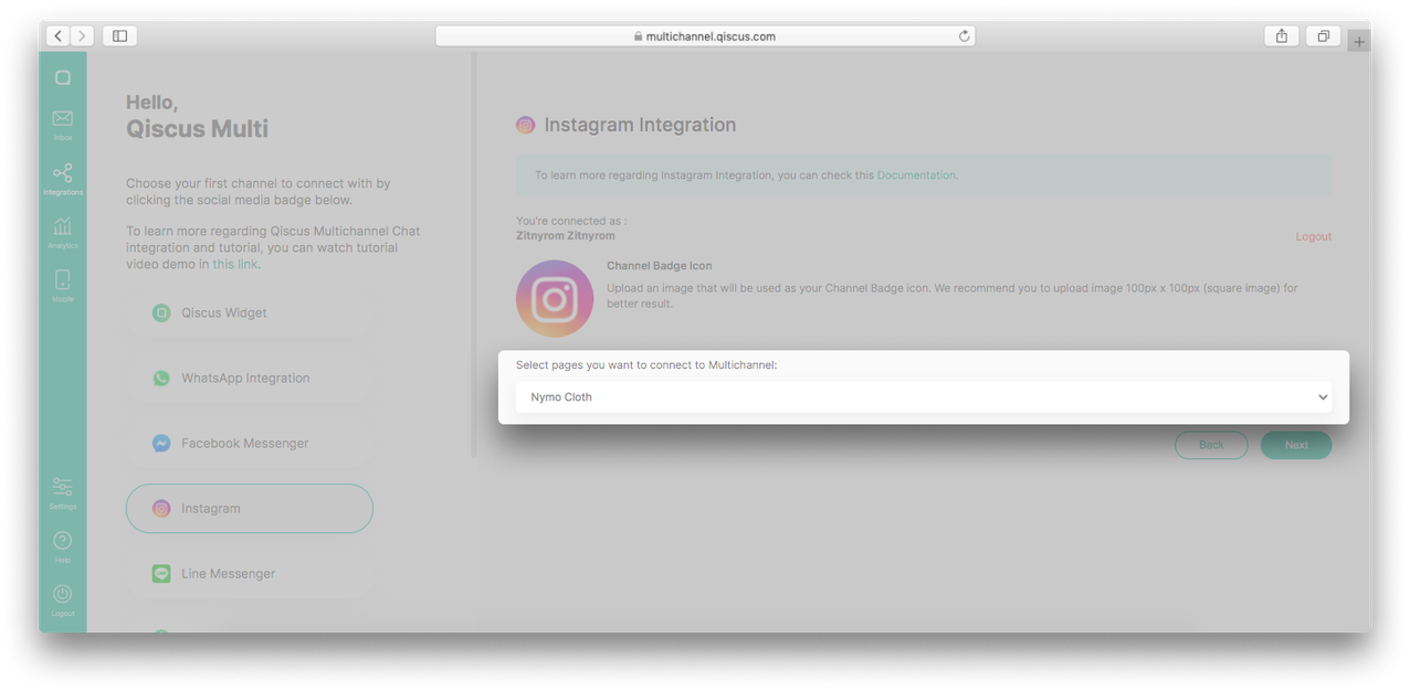 Messenger API for Instagram Tutorial to Integrate with Multichannel Chat