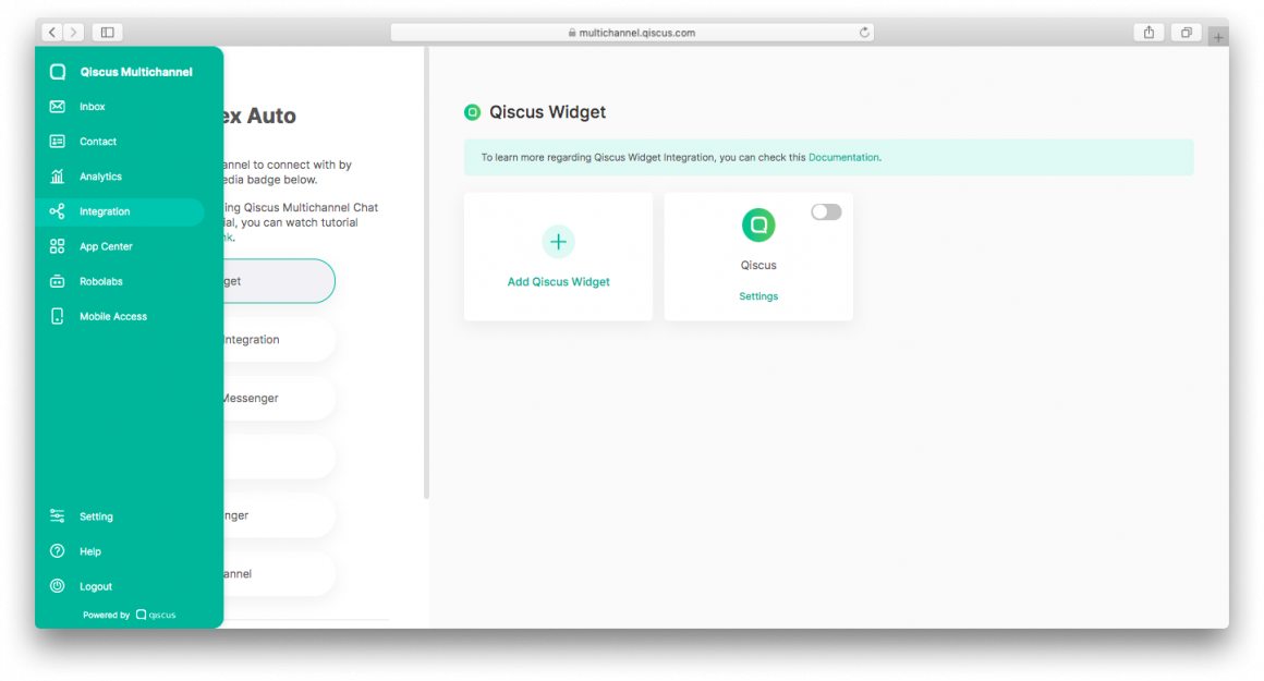 Integrate the Qiscus In-App Widget into your React Native Mobile Application