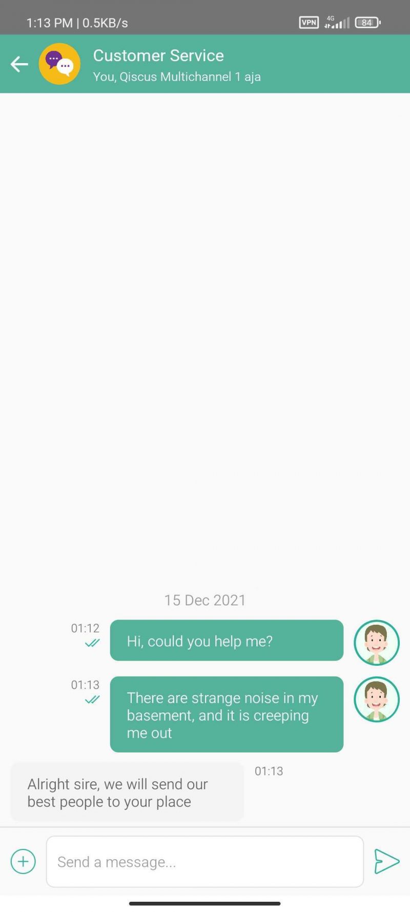 Integrate The Qiscus In App Widget Into Your React Native Mobile Application