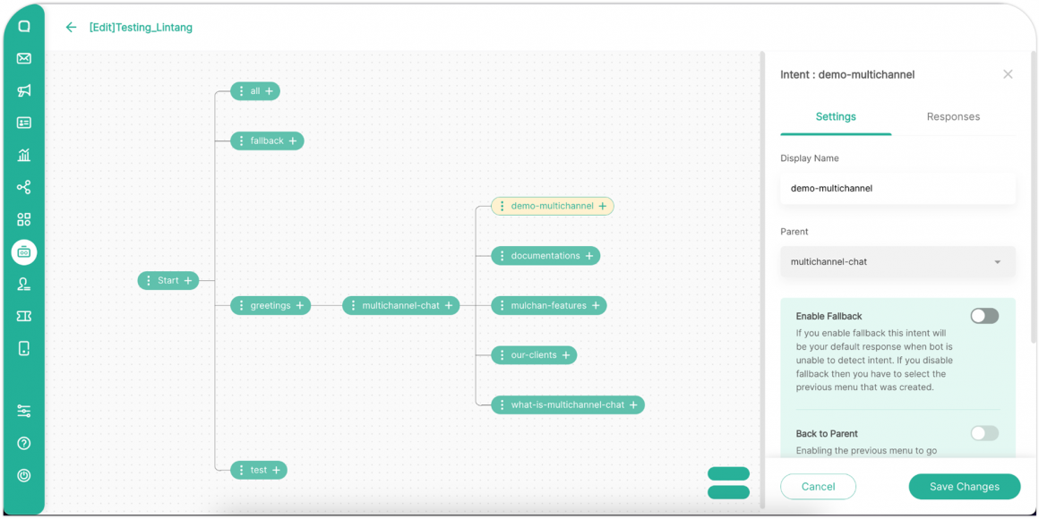 Qiscus Robolabs: Customize your Chatbots with Intent Visual Builder